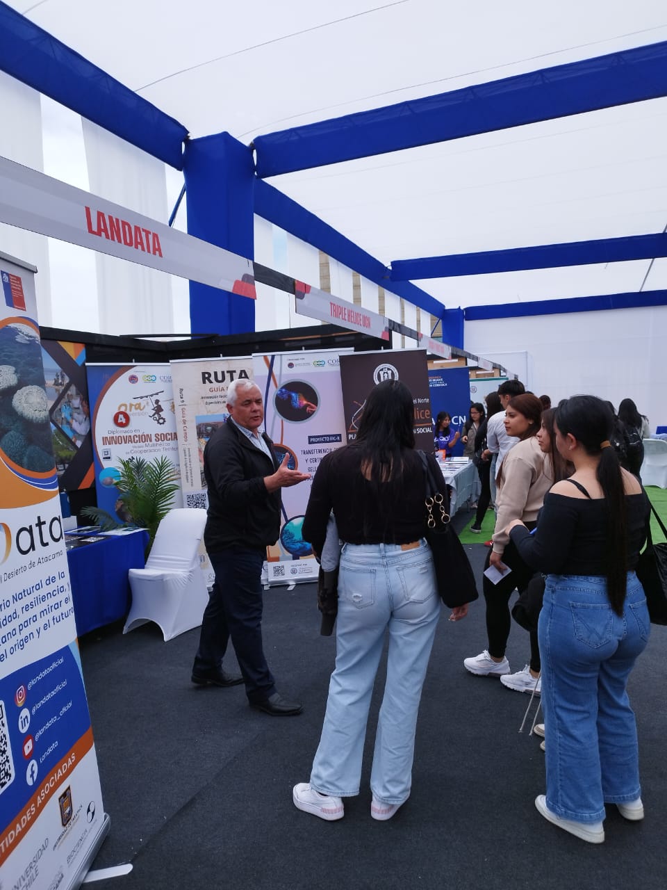 Nodo Laboratorio Natural Desierto de Atacama participó del Innovafest 2024 Antofagasta. - Landata